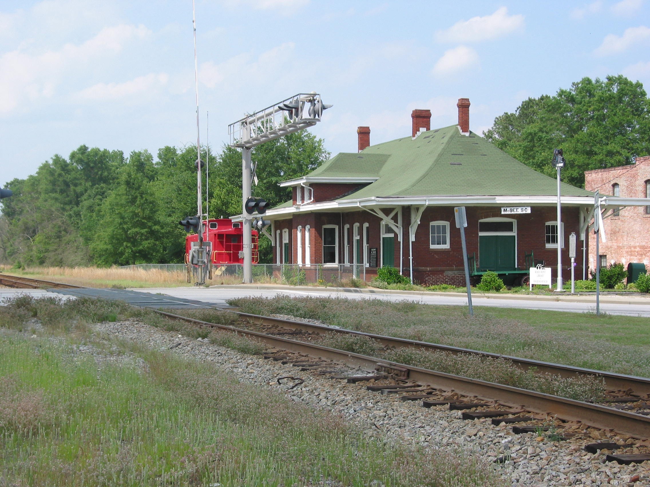 Locations Hub - McBee Library and Railroad Museum